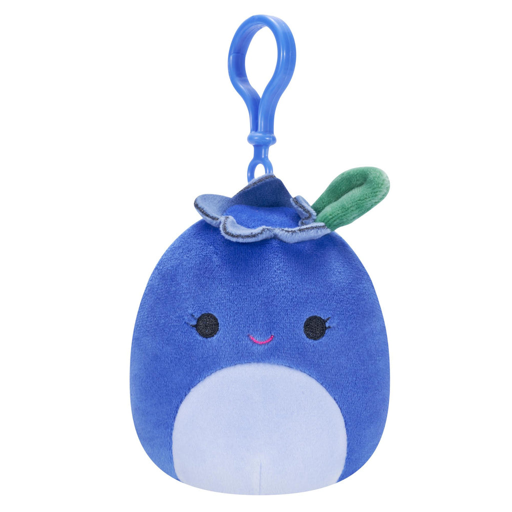 Squishmallows Clip-On Bluby The Blueberry 9 Cm